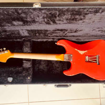 Rittenhouse Stratocaster 2020 - Relic Fiesta Red over | Reverb