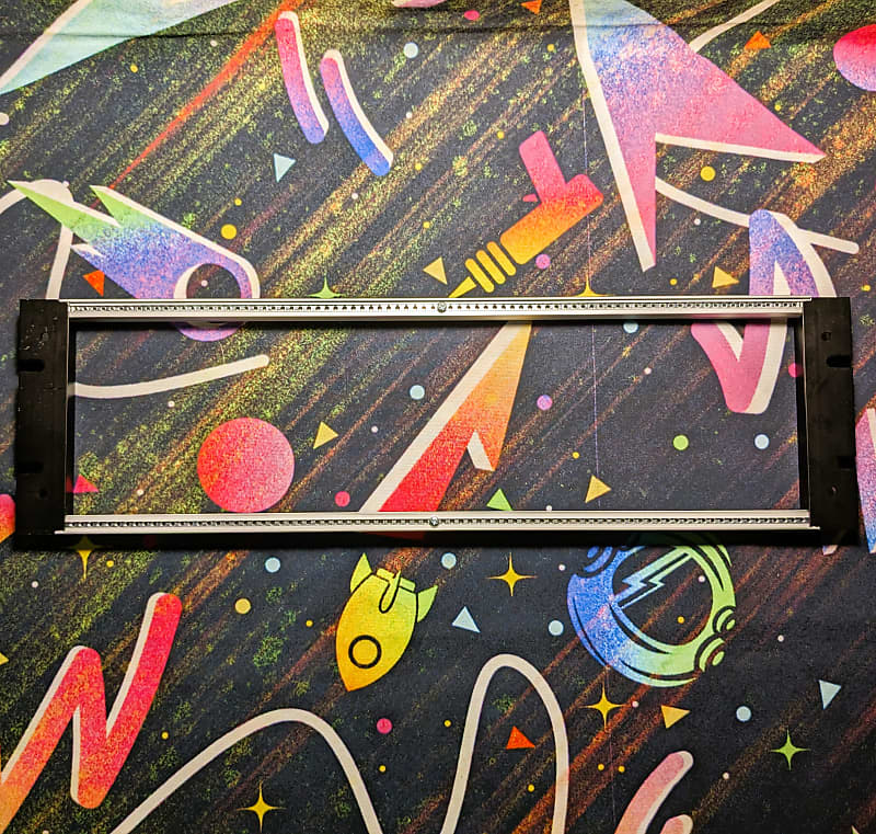 82hp Rails with Rack Ears // rails for mounting Eurorack | Reverb