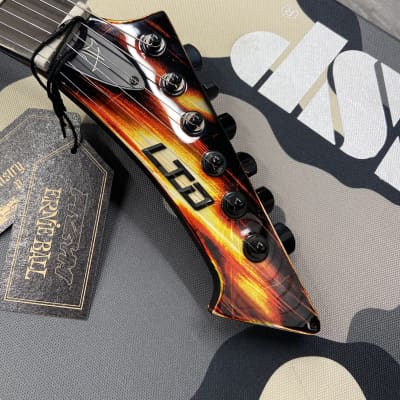 ESP LTD Snakebyte Custom 1 of 1 “the hunt” | Reverb
