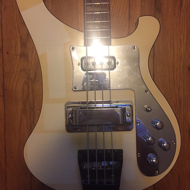 Rickenbacker 4001/4003 Pickguard, Knobs 1980s Mirror Chrome | Reverb
