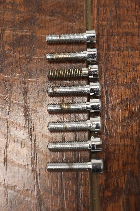 Premier 1 1/8" Slotted Tension Rods 8pk Vintage 1960's #2 | Reverb