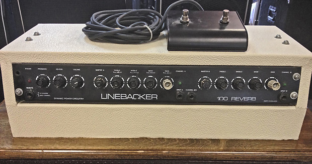 Laney Linebacker 100 Reverb Re-housed w/ footswitch | Reverb