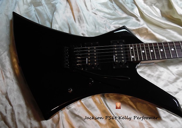 Jackson PS6t -Guitars4cancer- Kelly Performer 1996 Black | Reverb