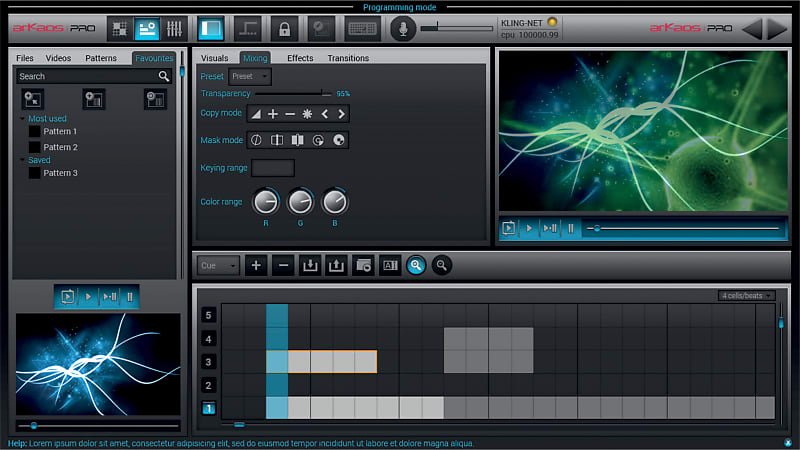 American DJ ADJ LED MASTER Media VJ Software For Kling-Net | Reverb