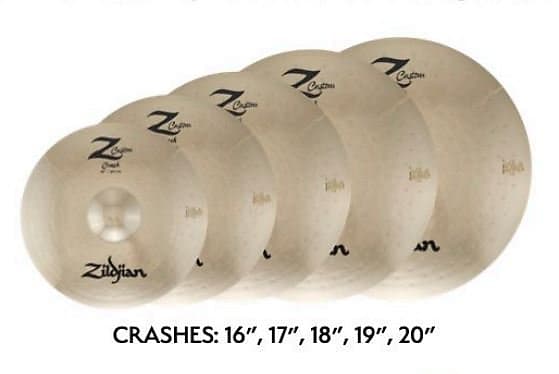 Zildjian Z Custom Crash | Reverb