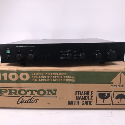 Proton 1100 Stereo Preamplifier Audiophile Preamp NOS | Reverb