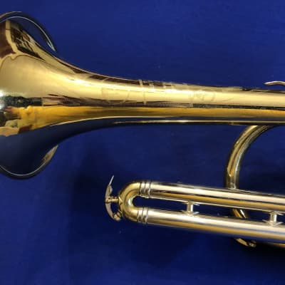 1950 Holton Model 28 Cornet - Large Bore, Raw Brass | Reverb