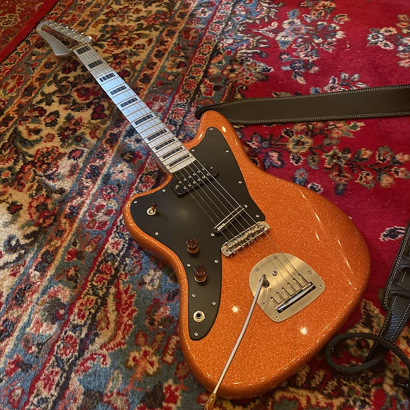 Left Handed Baguley/Warmoth Aluminum Neck Jazzmaster Electric | Reverb