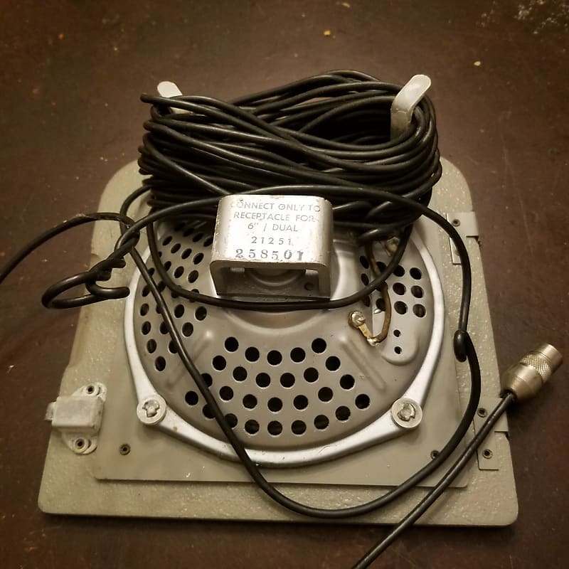 Perm-O-Flux 6" P6V AlNiCo 4 Ohm Speaker Full Range & Pressed | Reverb