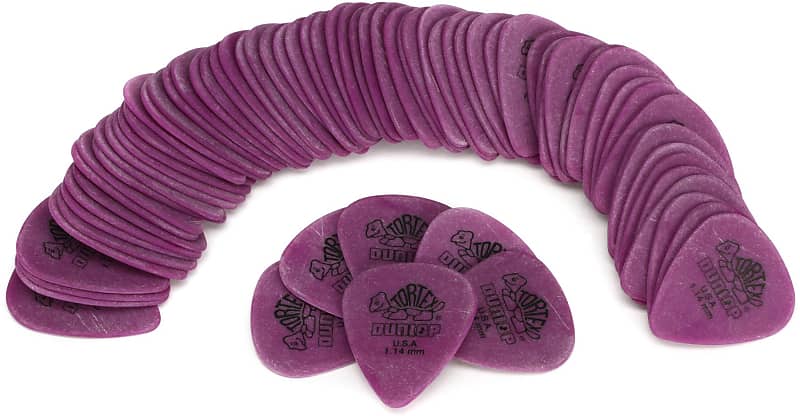 Dunlop 418R114 Tortex Standard 1.14mm Guitar Picks (72-Pack) | Reverb