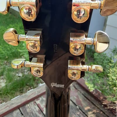 Gibson Les Paul Custom Ebony DEMO stamp Custom Shop w/OHSC by | Reverb