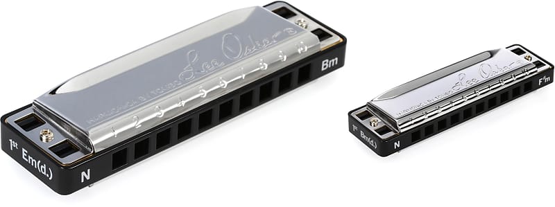 Lee Oskar Natural Minor Harmonica - Key of B minor Bundle | Reverb