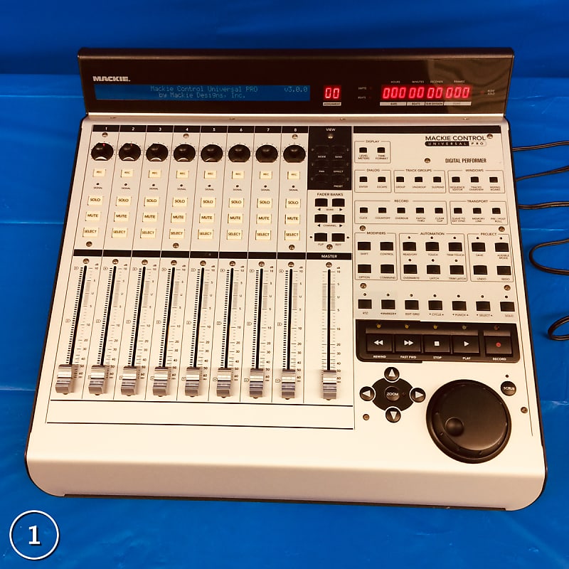 Mackie MCU Pro control surface - Late 2000s Silver | Reverb