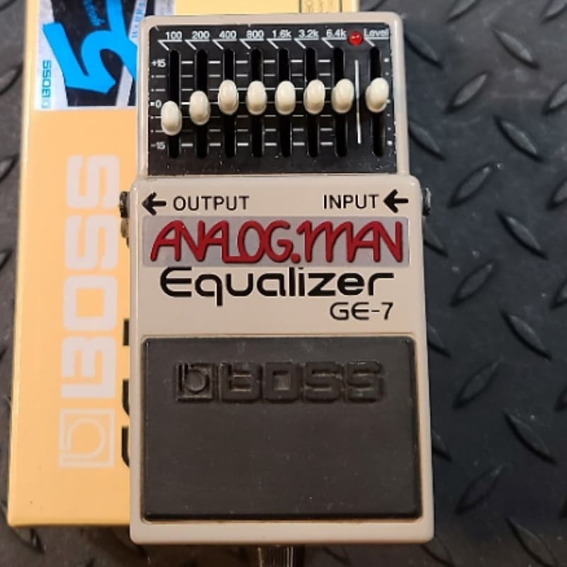 Analogman Boss GE-7 Graphic Equalizer Pro Mod EQ Taiwan | Reverb