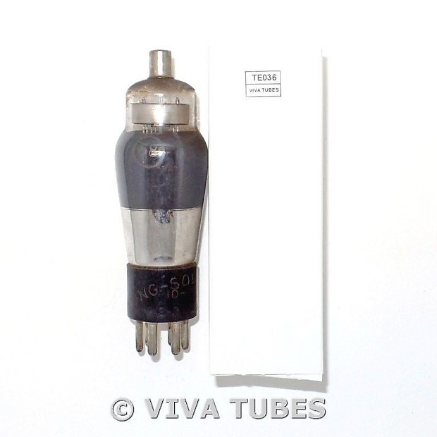 NOS Tung-Sol USA Type 58 SMOKED ENGRAVED Vacuum Tube 100+% | Reverb UK