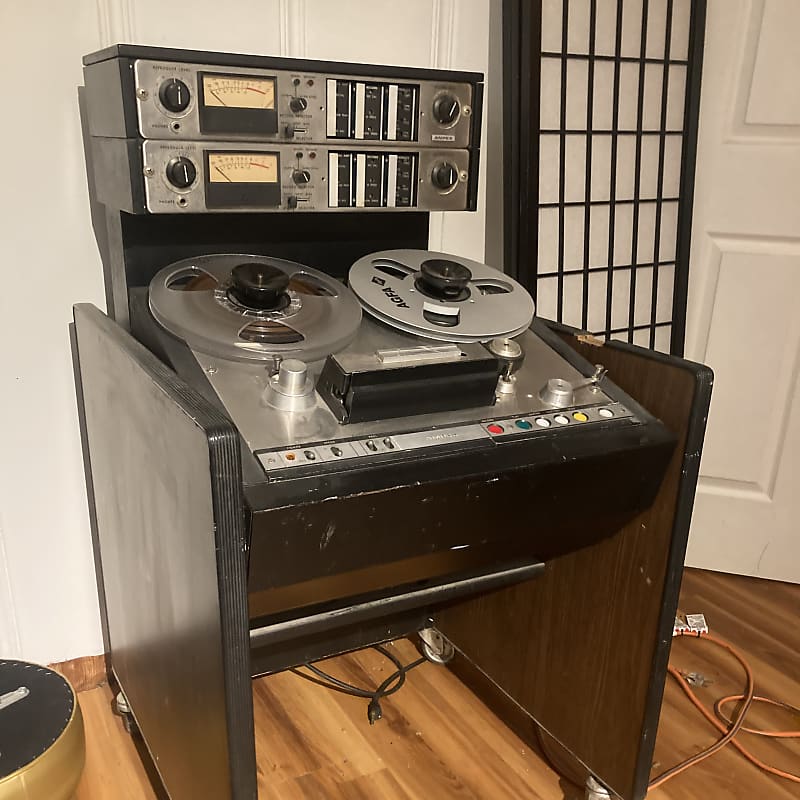 Ampex AG-440 1/4” 2 Track Tape Machine 440B 440C | Reverb
