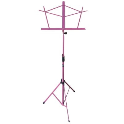Hamilton Deluxe Folding Music Stand with Bag - Black | Reverb