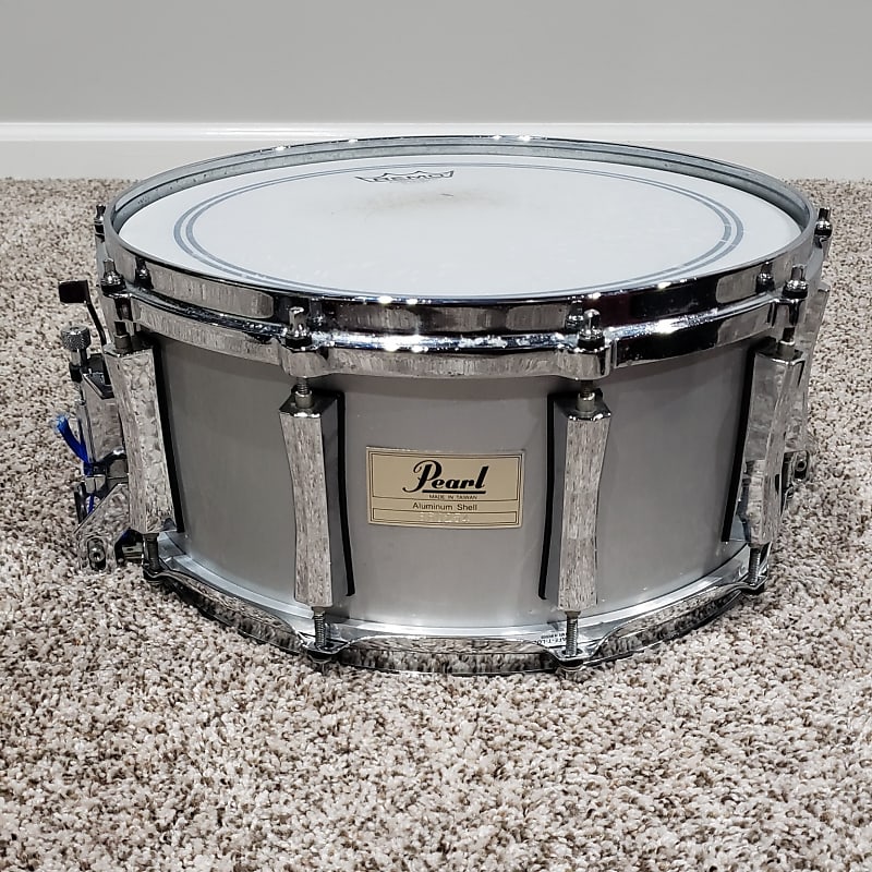 Pearl Aluminum Snare 14x6.5 Parallel Strainer System | Reverb