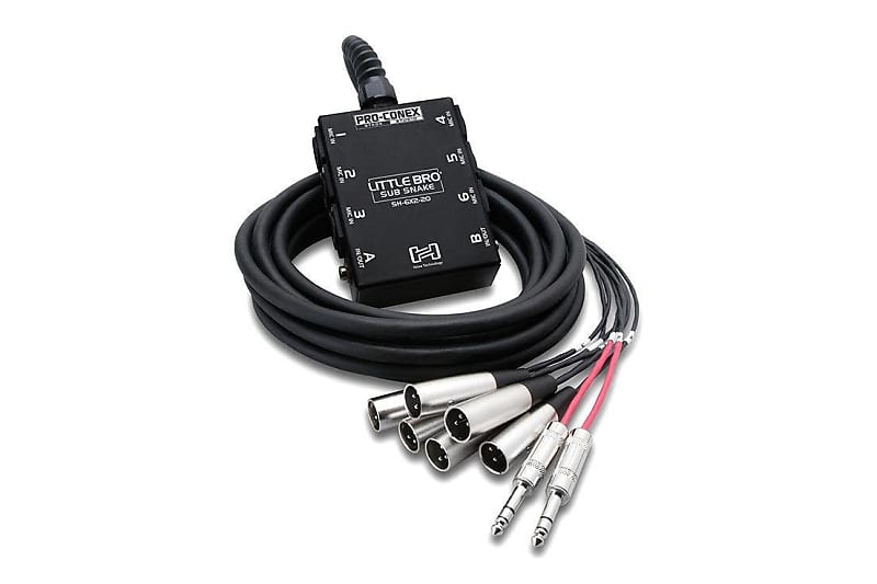 SH6X220 "Little Bro" 6 Channel Stage Snake | Reverb