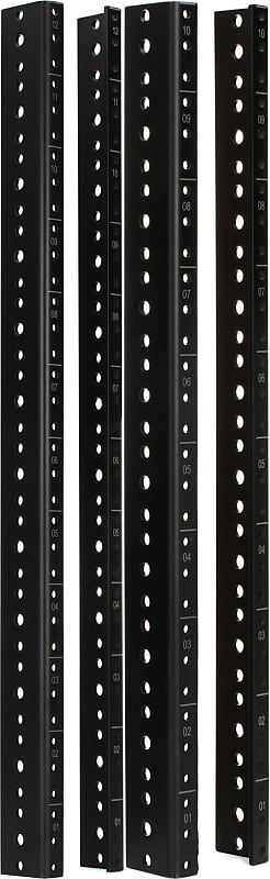 Gator GRW-RACKRAIL-12U Rack Rails - 12U Pair Bundle with | Reverb