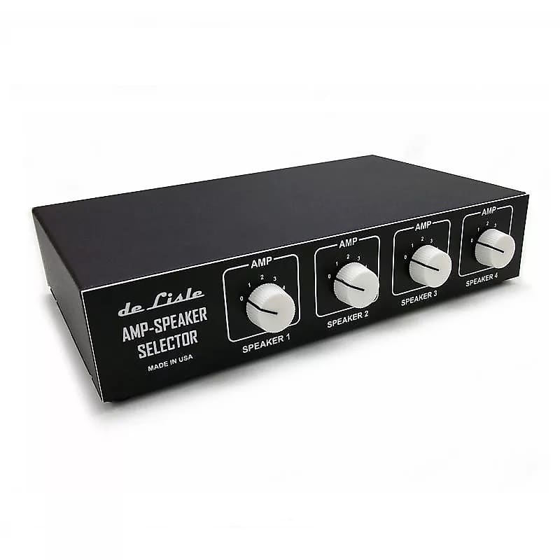 de Lisle de Lisle Amp-Speaker Selector V2 Cabinet Signal | Reverb
