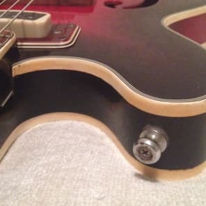 Vintage 1960's Aria Conrad Redburst Hollowbody Electric | Reverb