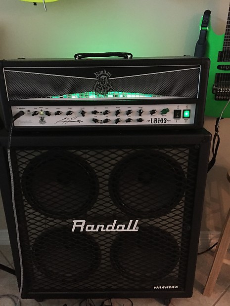 Randall Lynchbox LB 103 2011 Black and Silver | Reverb