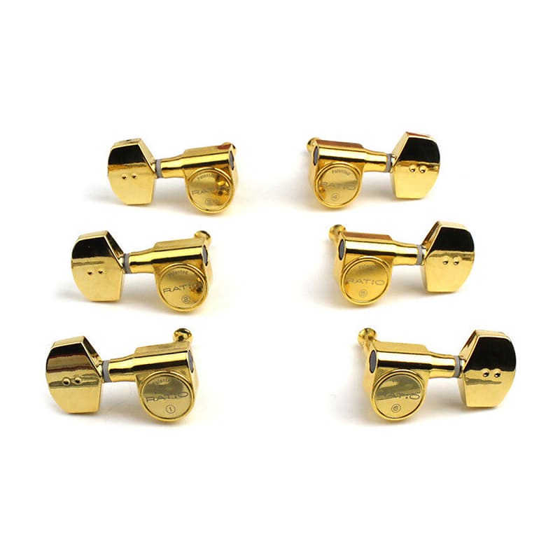 Graph Tech Ratio Electric Contemporary 3+3 - Gold | Reverb Graph Tech Ratio Electric Contemporary 3+3 - Gold | Reverb