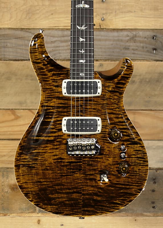 PRS Custom 24-08 Electric Guitar Yellow Tiger w/ Case | Reverb