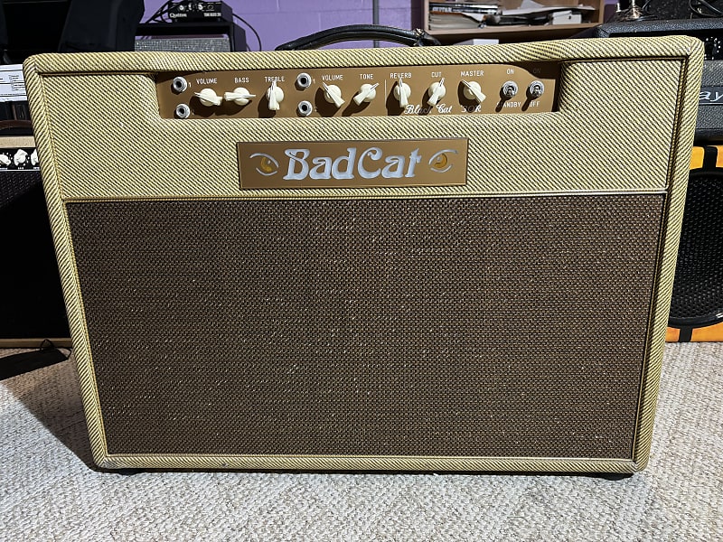 BadCat Blackcat R30 2000-2001 (Sampson Era) - Tweed with Gold | Reverb