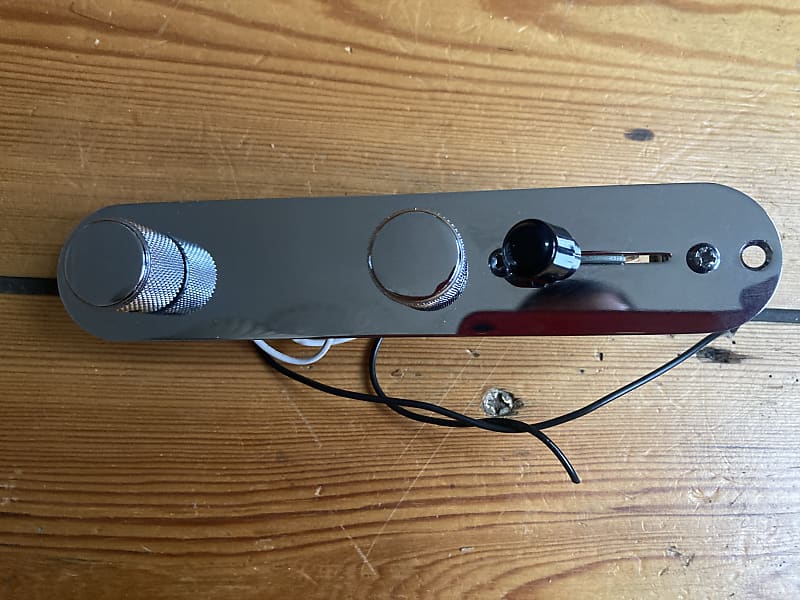 Fender Telecaster Guitar Loaded Control Plate 2015 Mexico | Reverb UK
