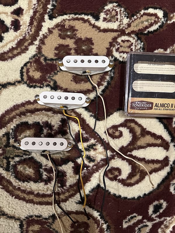 Tonerider Alnico II Blues Stratocaster Pickup Set | Reverb