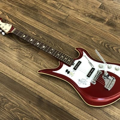 1966 Teisco Spectrum 2 Red Finish | Reverb