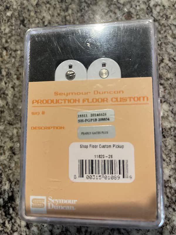 Seymour Duncan Pearly Gates Plus Humbucker Double White | Reverb