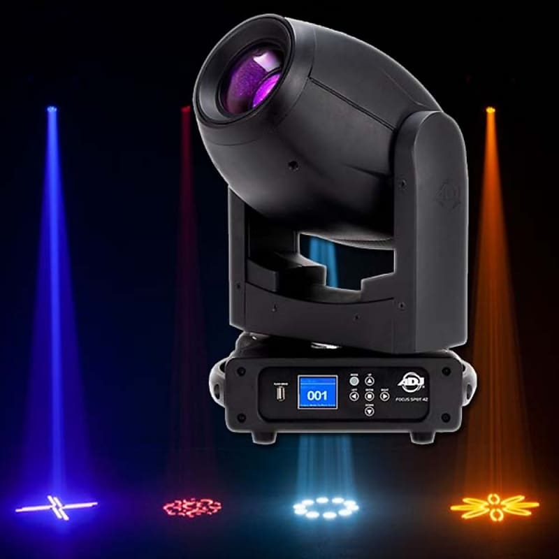 AMERICAN DJ FOCUS SPOT 4Z Intelligent LED Motorized Moving | Reverb