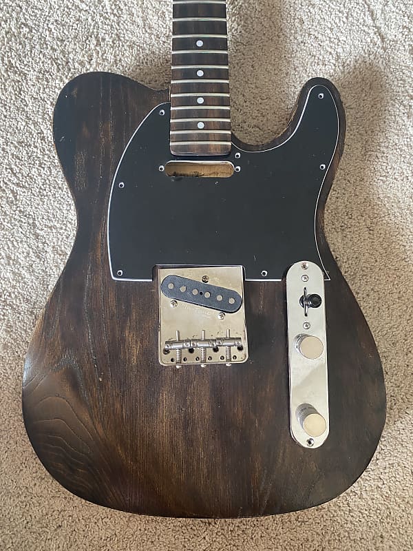 WALNUT TELE BODY Telecaster Body Rosewood made of Ash | Reverb