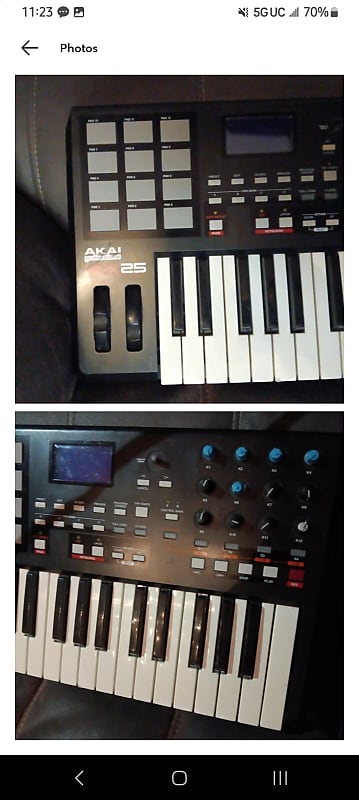 Akai AKAI MPK25 USB/MIDI PERFORMANCE KEYBOARD _ MINI | Reverb