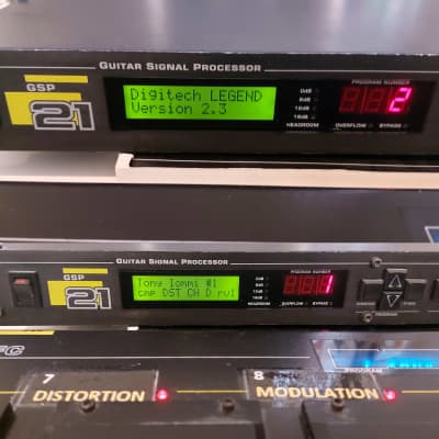 DigiTech GSP21 (Legend Upgrade) + Foot controller | Reverb