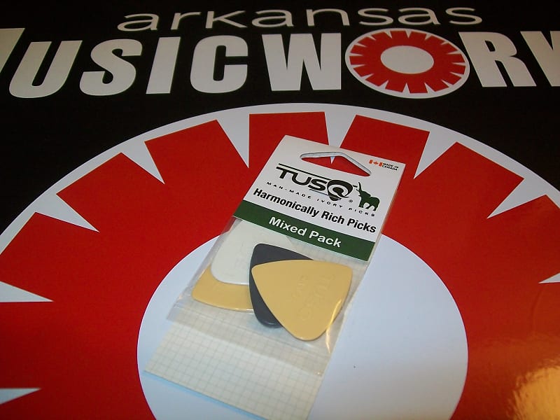 Graph Tech TUSQ Bi-Angle Picks, MIXED PACK OF 4 - PQP-0400-BA | Reverb