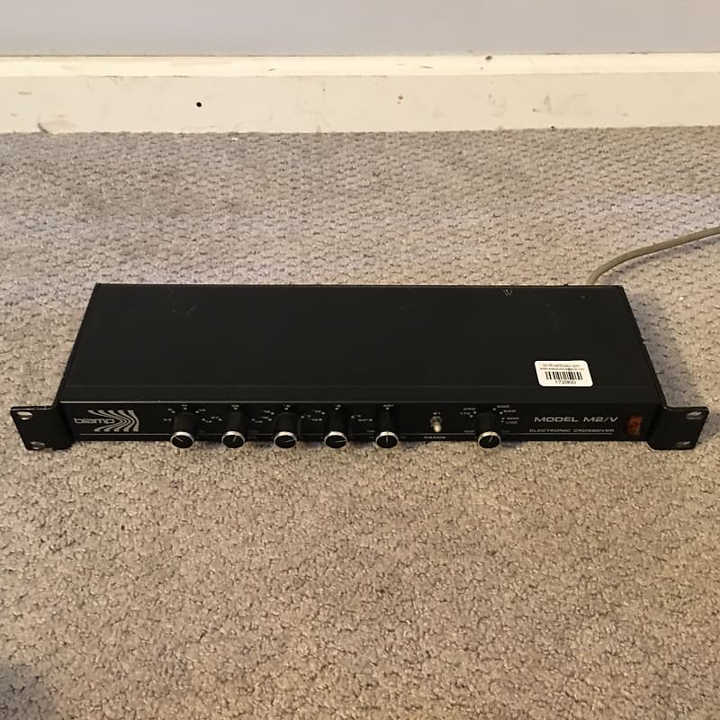 Biamp Model M2/V Electronic Crossover Vintage Rackmount Unit | Reverb