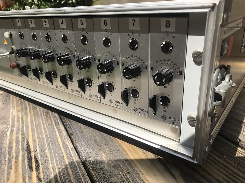 Pro rack with 8 Telefunken V676-a preamps ( Api/ Neve level! | Reverb