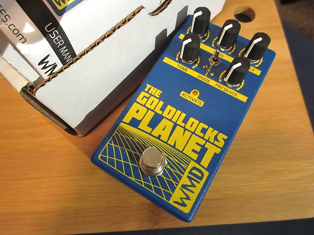 WMD The Goldilocks Planet Pre-amp-Distortion pedal with | Reverb