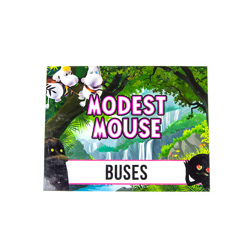 Modest Mouse Tour Sign Laminate Owned By Modest Mouse | Reverb