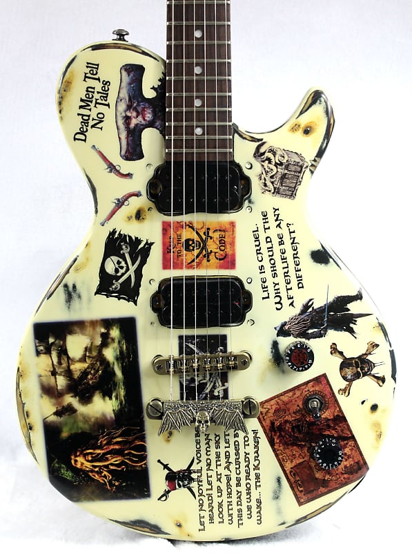 Custom Painted (Aged and Relic'ed) and Upgraded Dean EVO XM | Reverb