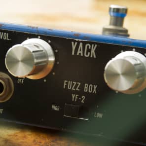 YACK YF-2 Fuzz Box Super Rare Japanese Fuzz | Reverb
