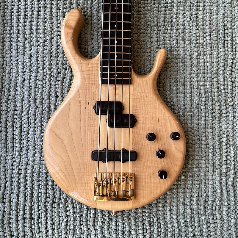 1990 Pedulla USA Custom MVP-5 5-String Electric Bass Guitar | Reverb