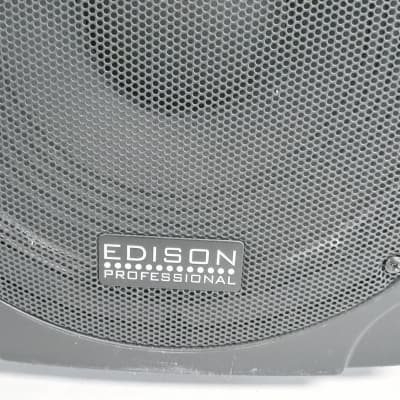 Pair of Edison 1505-2500MKVC Self Powered Speakers 15" & Horn | Reverb