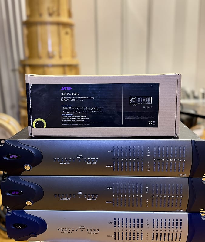 Avid Pro tools, HDX PCIe, i/o interfaces HDX PCIe, i/o 16x16, | Reverb
