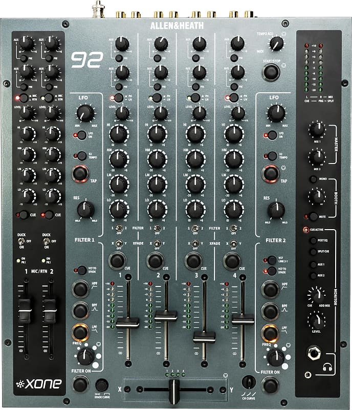 Allen & Heath Xone:92 Mk2 Analog 4-channel DJ Mixer | Reverb