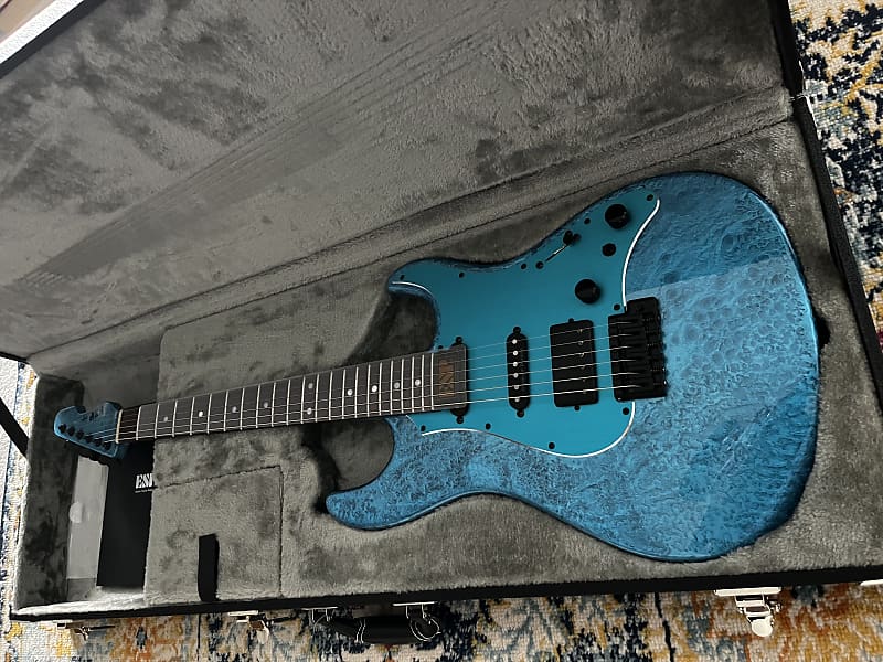 ESP Original Snapper AL 2024 - Liquid Metal Blue | Reverb